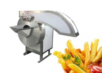 China Commercial Potato Chips Slicer Machine 500-800kg/h French Fries Cutter 304 Stainless Steel for sale