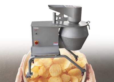 China Stainless Steel Potato Chips Cutting Machine 16 Station 1000-3000kg/h Wave V Cut for sale