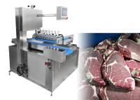 China Auto High Speed Meat Double Band Saw Cutting Machine With Intelligent User Interface for sale