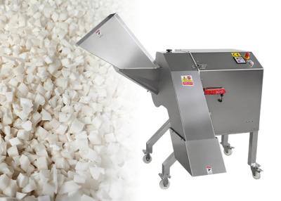 China 3D Vegetable And Turnip Dicing Machine 1000kg/H With Adjustable Cutting Speed for sale