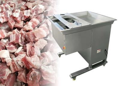 China Pork Feet and Ribs Cutting Machine 800 kg/h Stainless Steel Automatic Meat Cutter for sale