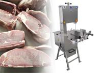 China Stainless Steel Frozen Meat Band Saw Cutting Machine HY-350 380V 32m/s for sale