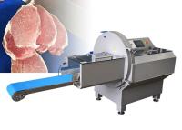 China Industrial JY-25K Electronic Horizontal Meat Slicer 4.95KW 380-440V Conveyor Belt Outlet for sale