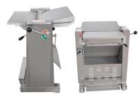 China Commercial 304 Stainless Steel Shawarma Beef Meat Slicing Machine 500mm Peeling Width 0.5-6mm Adjustable Thickness for sale