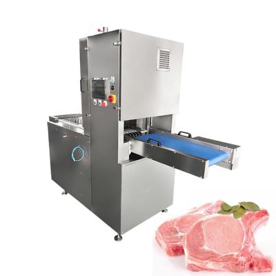 China JYD-2550 Automated Meat Bandsaw Pork Chop Cutting Machine 4 Blades 2955mm for sale