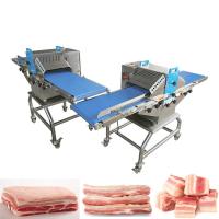 China Large In-Feed Commercial Pork Belly Meat Cube Cutting Machine For Meat Processor for sale