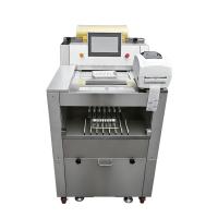 China Commercial Cling Film Wrapping Machine 15 Packs Per Minute 380V for Supermarket Fruit Vegetable Food Packaging for sale