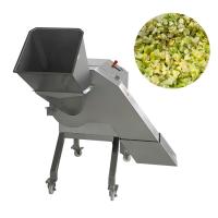 China Commercial 3D Vegetable Dicing Machine 3000kg/h Stainless Steel Adjustable Speed for sale