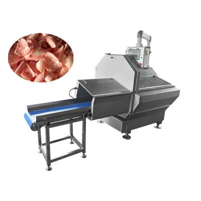 China Industrial Frozen Meat Slicer Machine 320pcs per Minute Adjustable Thickness 0.5-30mm for sale