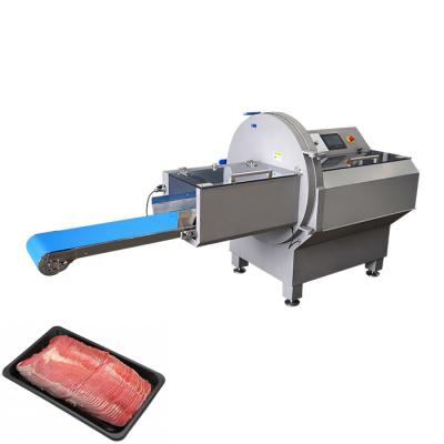 China Industrial Frozen Beef Slicer and Chop Cutter Machine 280 Cuts/Min 304 Stainless Steel for sale