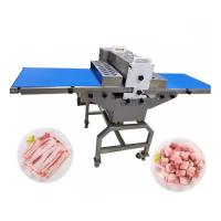 China Automatic Electric Meat Dicing Cuber Cutter Machine for Beef Chicken Goat Pork for sale