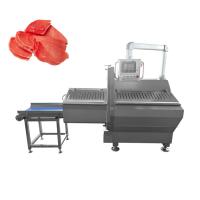 China JY-36K Horizontal Frozen Meat Slicer 600x360mm Cutting Area 0.5-30mm Adjustable Thickness for sale