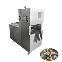China 6-Blades Automatic Bandsaw Frozen Corn Cutting Machine 28m/s Adjustable Speed 18mm Min Cutting Size for sale