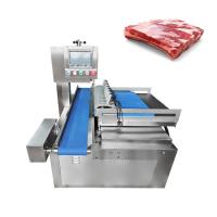 China Industrial Auto Double-Cut Bandsaw Machine for Frozen Beef Ribs 380V 5.4KW for sale