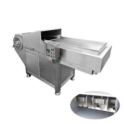 China Frozen Meat Flaker Cutting Machine 350kg/h for -18°C Boneless Meat Blocks Stainless Steel for sale