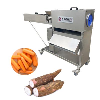 China SUS304 Stainless Steel Cassava Peeling Machine 40-60pcs/min Carrot Radish Skinning Peeler for sale