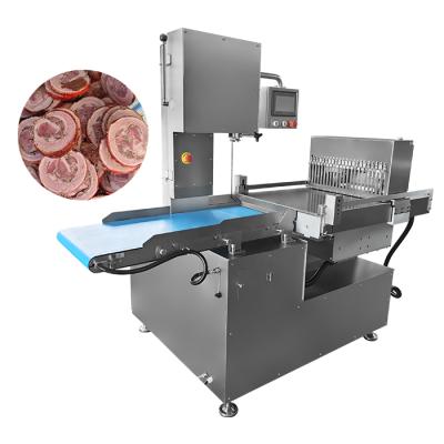 China Automatic Bone Saw Machine 380V 5.5kW Frozen Meat Cutting Equipment Stainless Steel for sale