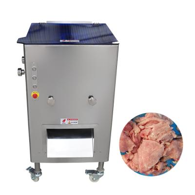 China Commercial Fresh Meat Slicer 800-1000kg/h 2.2kW 380V Food Processing Machine for sale
