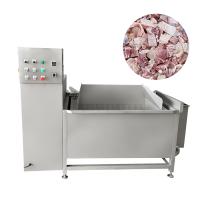 China Automatic Circulating Water Meat Cleaning Washing Machine 2200x1320x1670mm 380V for sale