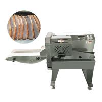 China Adjustable Cooked Beef Slicer 1-20mm Thickness 380V 1.15kw for Frozen Meat Cutting for sale