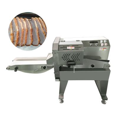 China Adjustable Cooked Beef Slicer 1-20mm Thickness 380V 1.15kw for Frozen Meat Cutting for sale