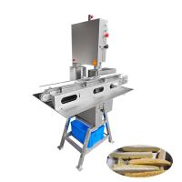 China Customized Stainless Steel 304 Bandsaw Cutting Machine 1000-2000kg/h Capacity 5mm Table for sale