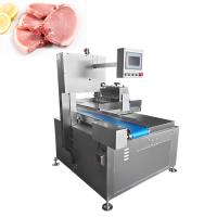 China Industrial Single-Cut Meat Band Saw Machine 420mm Conveyor Belt 380V 3Phase for Frozen Meat Processing for sale
