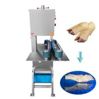 China Frozen Beef Trotters Splitter Saw Cutting Machine 250mm Cutting Height 2.94KW for sale