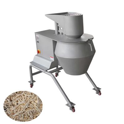 China Industrial Centrifugal Mushroom Shredder 3000kg/h 1.5kW Stainless Steel Cutting Machine for sale