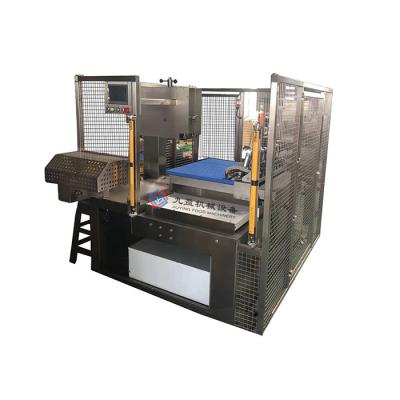 China Single-Cut System Automatic Meat Bandsaw Machine with Stainless Steel Protect Cover for sale