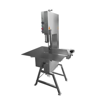 China JY-420 Industrial Meat Bandsaw 3kW 3150mm Blade Stainless Steel for Frozen Meat Fish Vegetables for sale