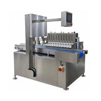 China Automatic Single-Cut Meat Band Saw with Touch Control Panel for Precision Bone Saw Cutting for sale