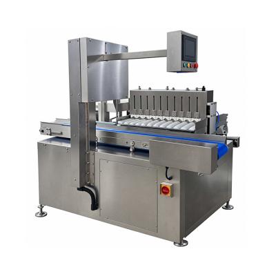 China Automatic Single-Cut Meat Band Saw with Touch Control Panel for Precision Bone Saw Cutting for sale
