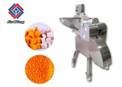 China 1.5kw 500-800kg/h Stainless Steel Vegetable Dicing Machine for Onion Carrot Radish for sale