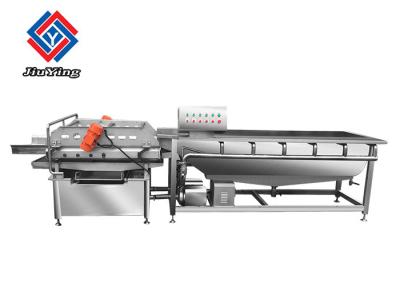 China ODM Vegetable Fruit Washing Machine 1-1.5 Tons/Hour Capacity 380V for Spinach Leafy Vegetables Cleaning Processing for sale
