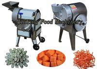 China TJ-312 Stainless Steel Vegetable Cutting Machine 300-1000kg/h Capacity with 0.75KW Power for sale