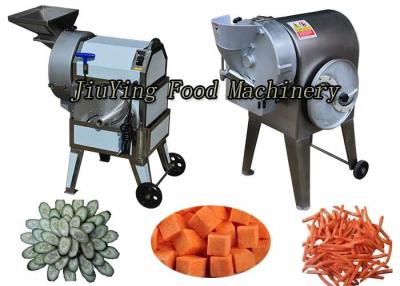 China TJ-312 Stainless Steel Vegetable Cutting Machine 300-1000kg/h Capacity with 0.75KW Power for sale