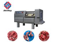 China JY-550 Frozen Meat Dicing Machine 700-900 kg/h Capacity with 5-30mm Adjustable Cutting Grid for sale