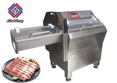 China Industrial Meat Slicer 170mm x 150mm 380V Partition Function Steak Ham Bacon Mutton Cutting Machine for sale