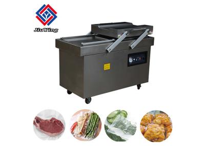 China 3.2KW Automatic Vacuum Packing Machine with 304 Stainless Steel Construction - Dual Chamber 710×680×100mm for sale