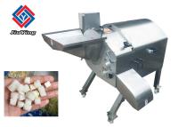 China Industrial Fruit Vegetable Dicing Machine 2000-3000kg Capacity 3HP 380V Cube Strip Cutter for sale