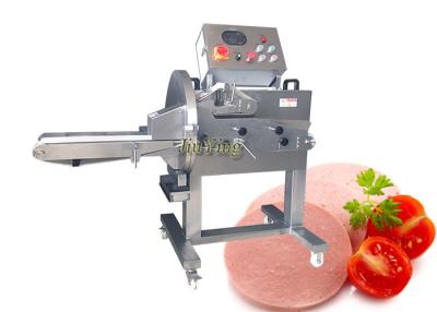 China Industrial Sausage Slicing Machine 1.5KW 800KG/H Capacity for Cooked Meat Processing for sale