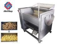 China Rhizome Fruit Vegetable Peeler Machine Carrot Potato Washer 300-500KG/H 1500W for sale