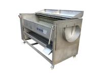 China JYTP-1800 Commercial Fish Processing Machine 1800mm 6-Roller Stainless Steel Washer 1000-1500KG/H Capacity for sale