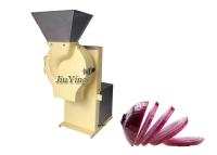 China Commercial Onion Garlic Ginger Slicer 250kg/h 220V Vegetable Processing Machine for sale