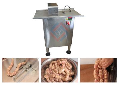 China TJZG-1 Single Line Stainless Steel Sausage Linker Machine - 3600pcs/h Capacity, 8-30mm Diameter Range for sale
