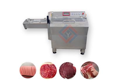 China JY-17K Automatic Sausage Slicer Machine with 3.7KW Power and 160pcs/min Capacity for Frozen Meat Processing for sale