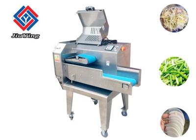 China Cabbage Lettuce Spring Onion Cutting Machine 500-1000kg/h Capacity Adjustable 0-60mm for sale
