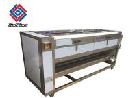China Commercial Fruit Vegetable Peeler Machine 1500kg/h Potato Carrot Taro Radish Peeling 220V 380V for sale