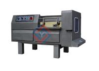 China Automatic Frozen Meat Cube Cutter Machine 600KG/H Capacity 3.7KW Power CE Certified Industrial Food Processing Equipment for sale